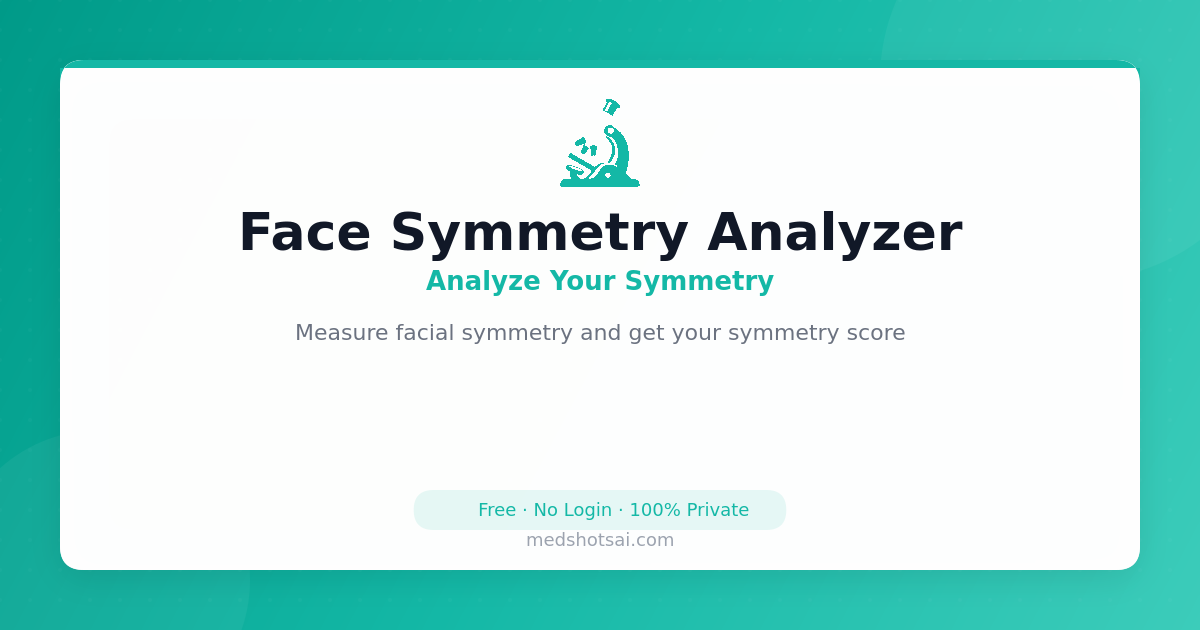 Face Symmetry Analyzer — Mirror Lab
